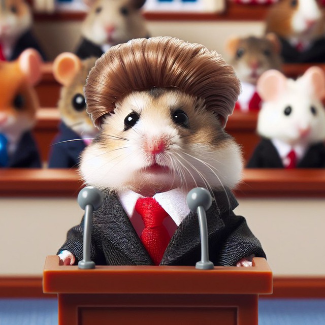 Telegram-канал "Hamster TRUMP 🐹" — @hamstertrump — TGStat