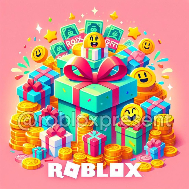 Telegram channel "🎁Roblox Present | Бесплатные Робаксы | Adopt me🎁 ...