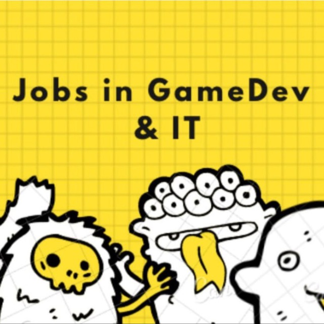 Telegram channel "Jobs in GameDev & IT" — @GameDev_and_Tech_vacancy — TGStat